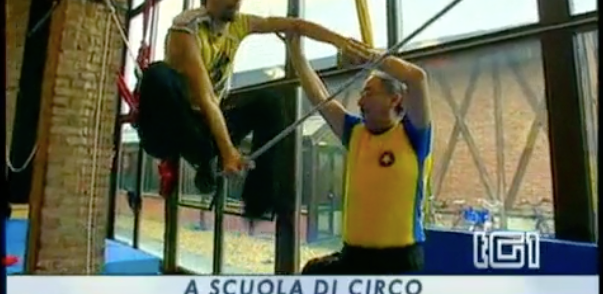 TG1 | La Scuola di Cirko Vertigo :: NICE Platform